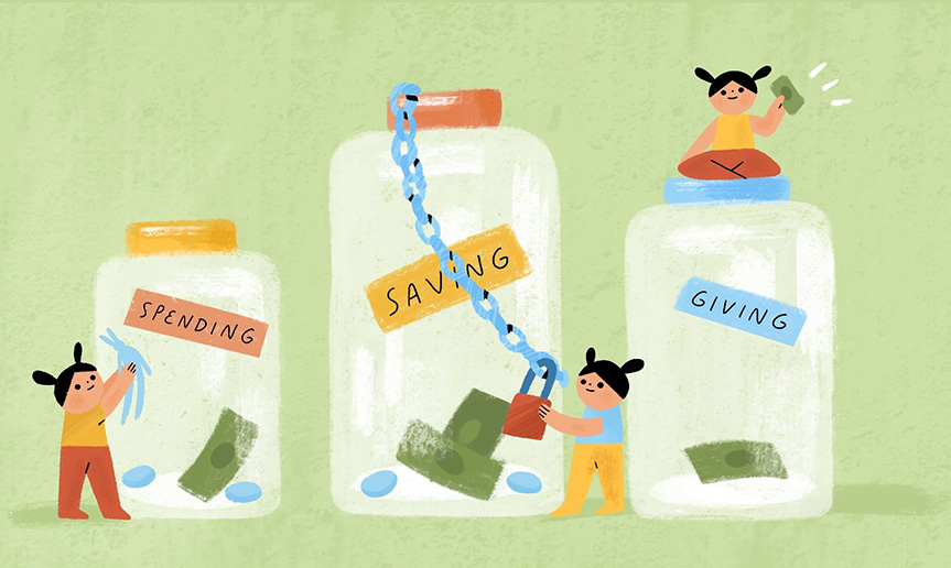 3 Jar Allowance for Kids | Financial Library | AmeriServ Bank